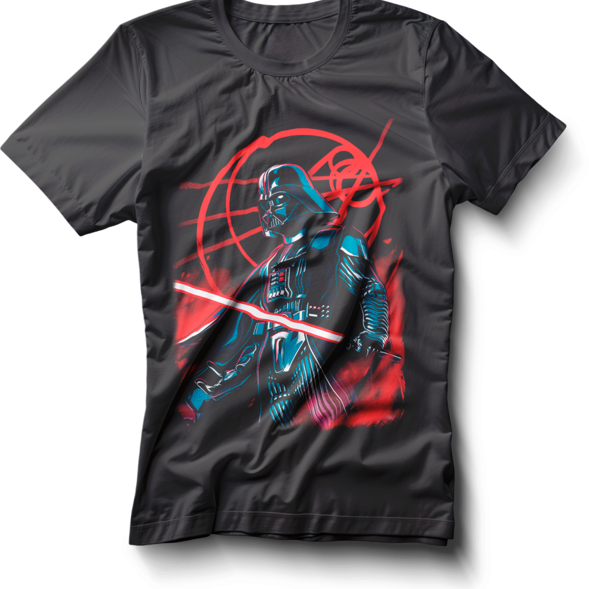 T-Shirt Quality DARTH VADER em Kmisa & Tal