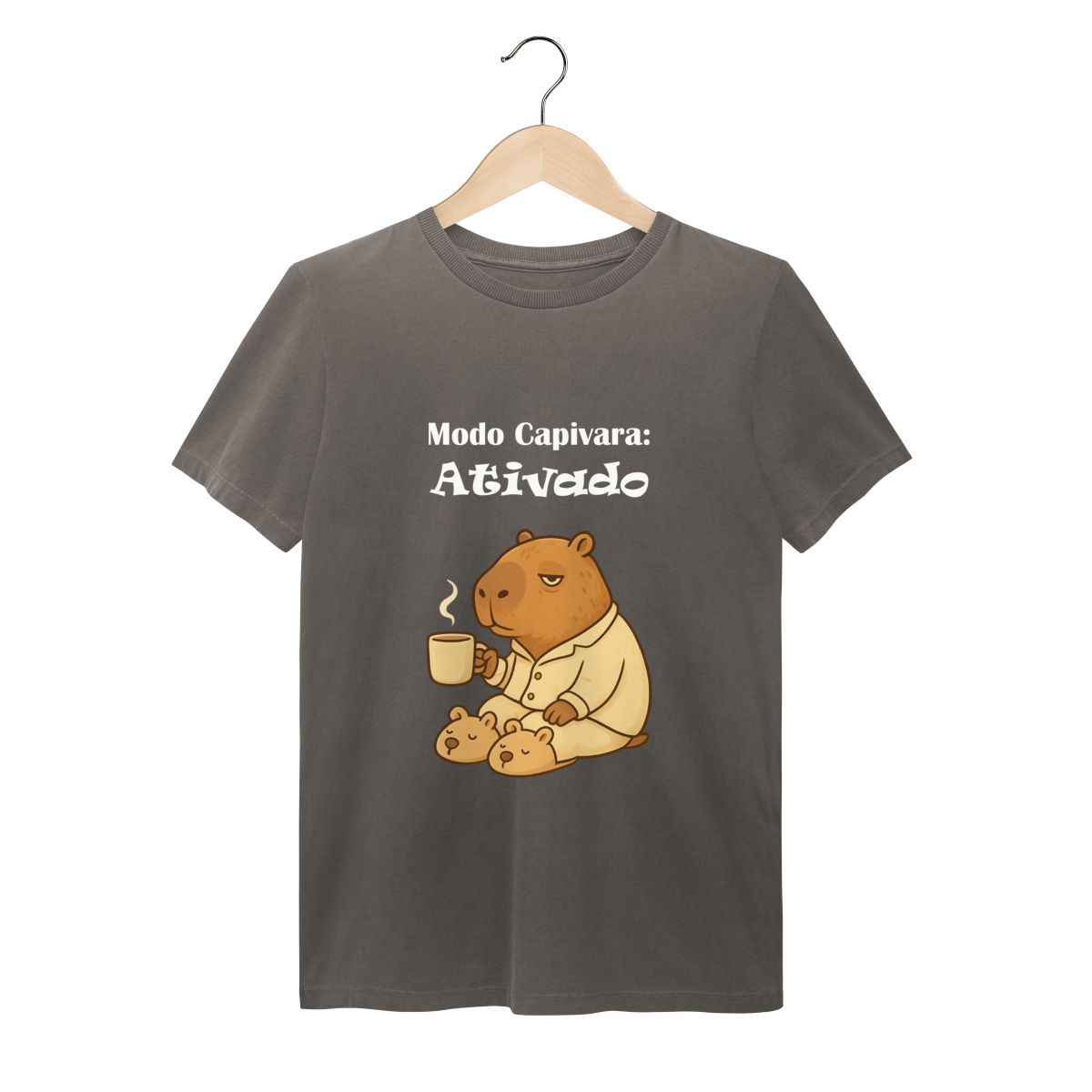 T-Shirt Estonada CapiModeOn em Capi Flow Store
