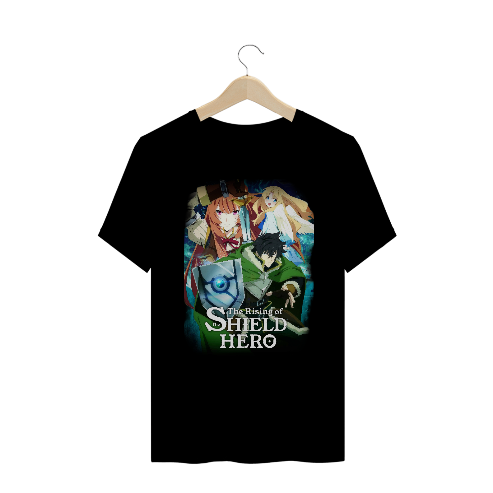 T-Shirt Quality CAMISETA THE RISING OF SHIELD HERO em
