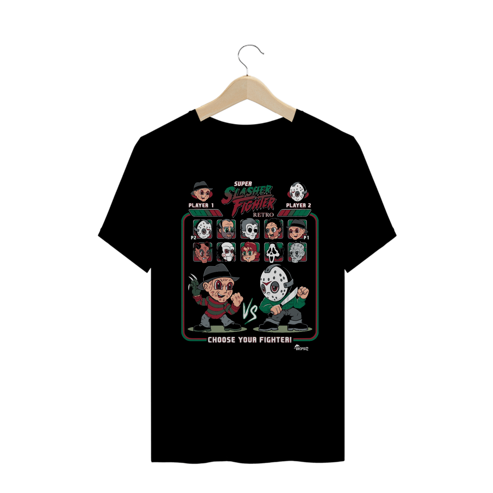 T-Shirt Quality CAMISA SLASHER FIGHTER em DROPS42