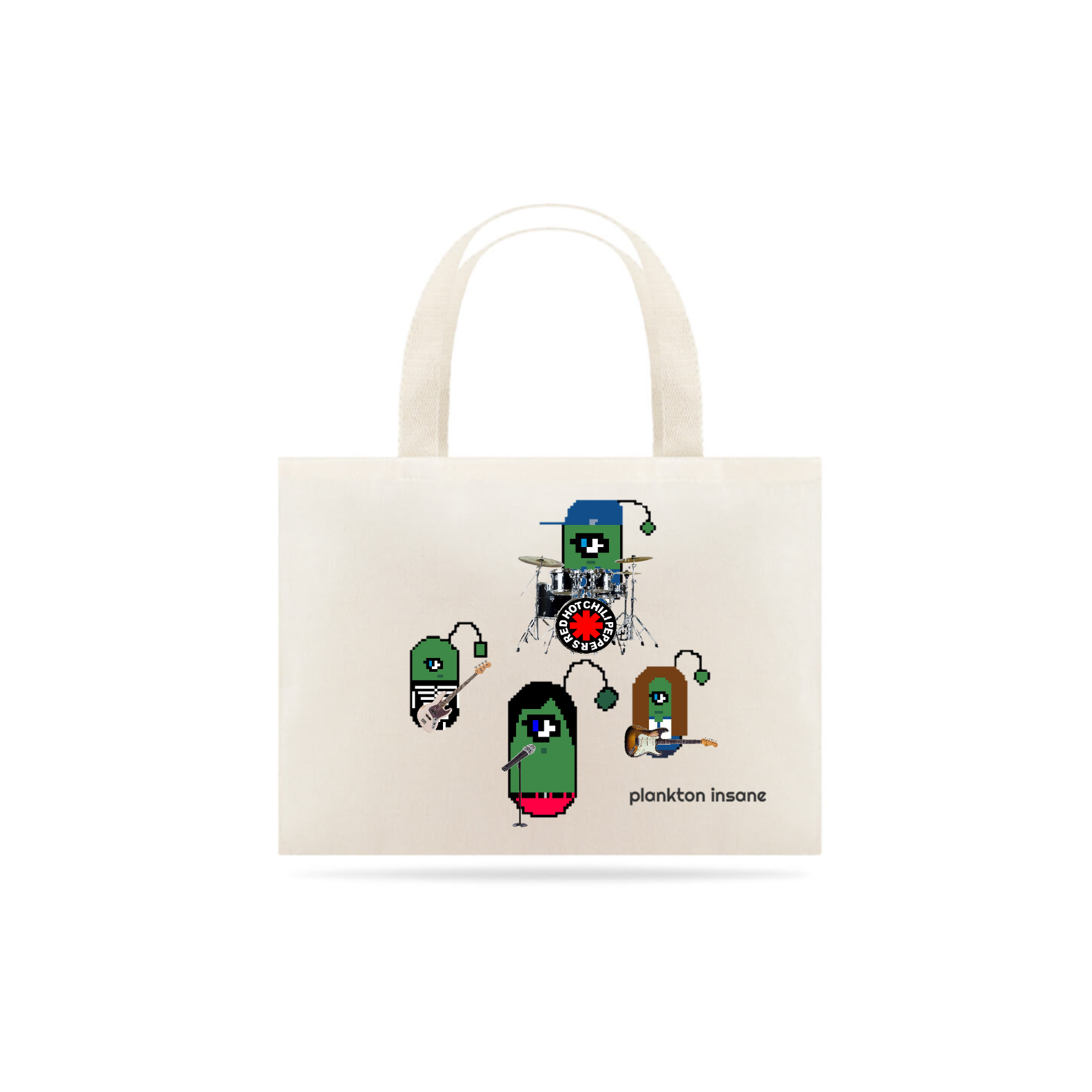 ECO BAG GRANDE Plankton Insane - Eco Bag Grande R$43,35 em