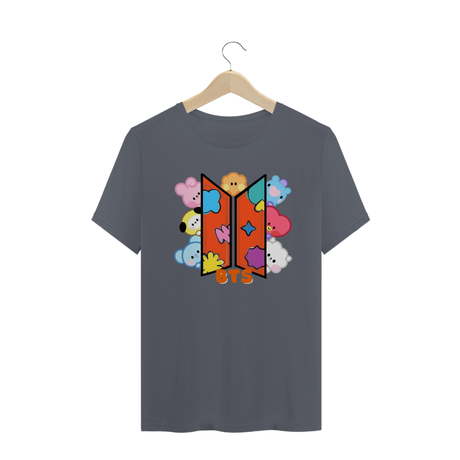 T-Shirt Classic BT21 logo T-shirt em