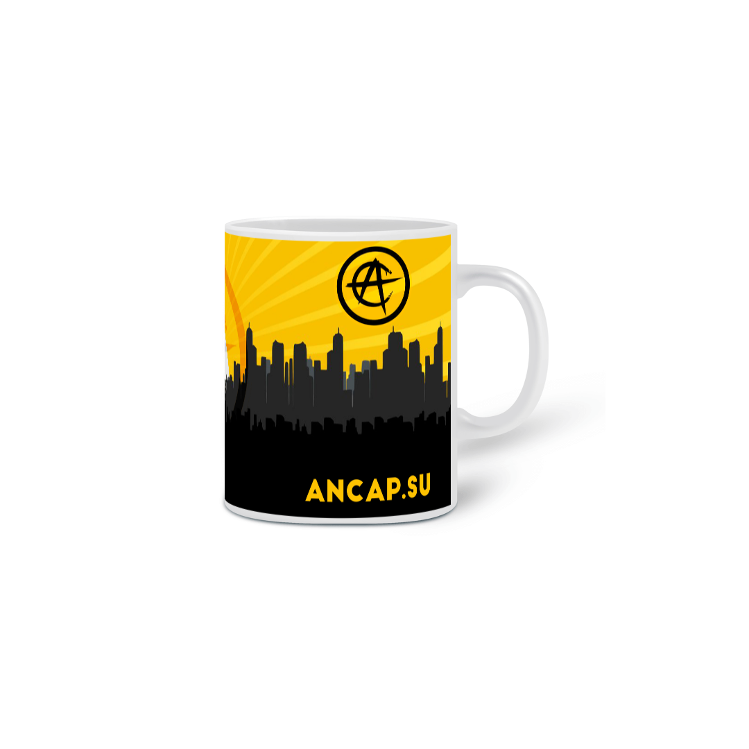 Caneca Caneca do Ancapistão Ancapsu Visão Libertária R$44,70 em