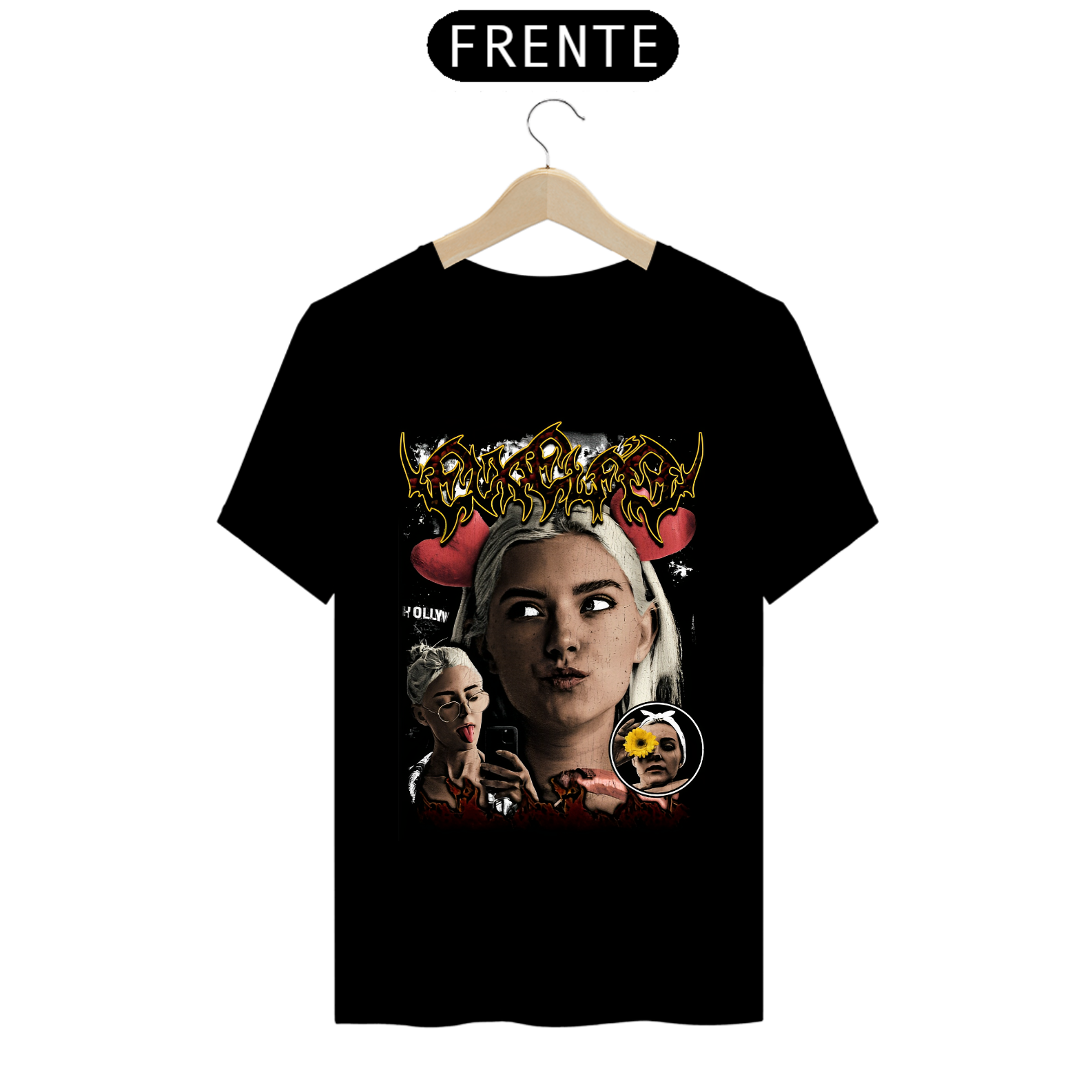 T-Shirt Classic Camiseta - Eva Elfie em