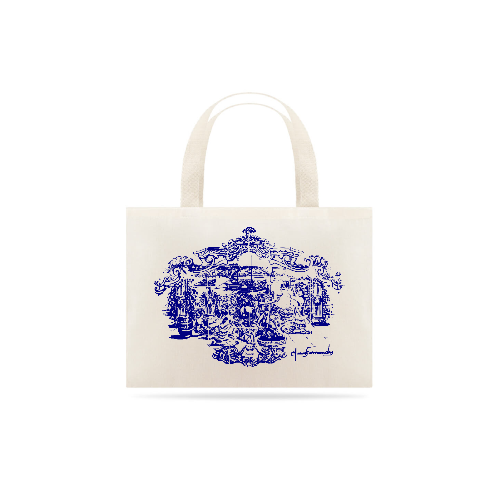 Ecobag Grande Sacola Ecológica Senhor dos Vinhos R$39,90 em Arte ...