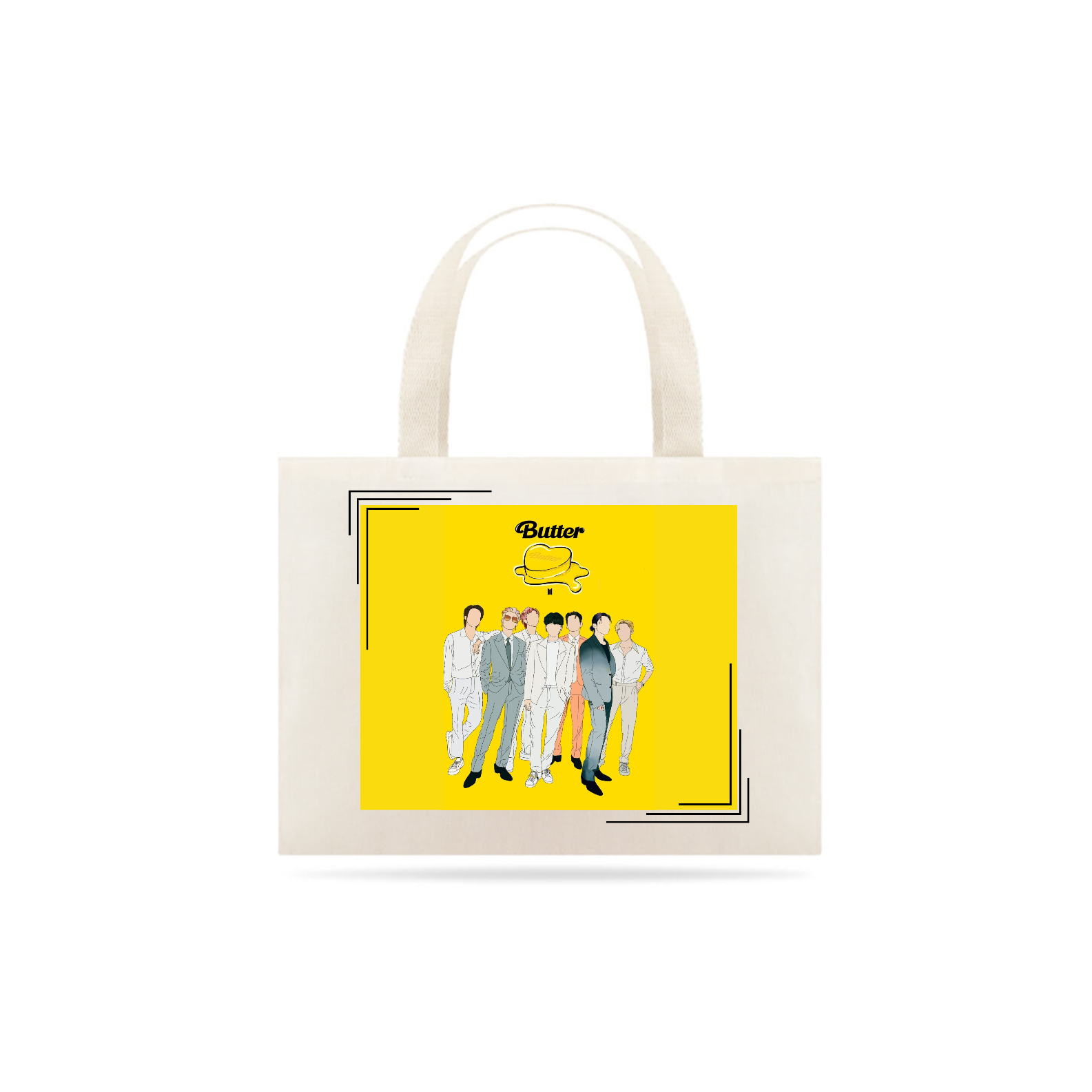 ECO BAG GRANDE Eco Bag - Butter BTS R$39,57 em