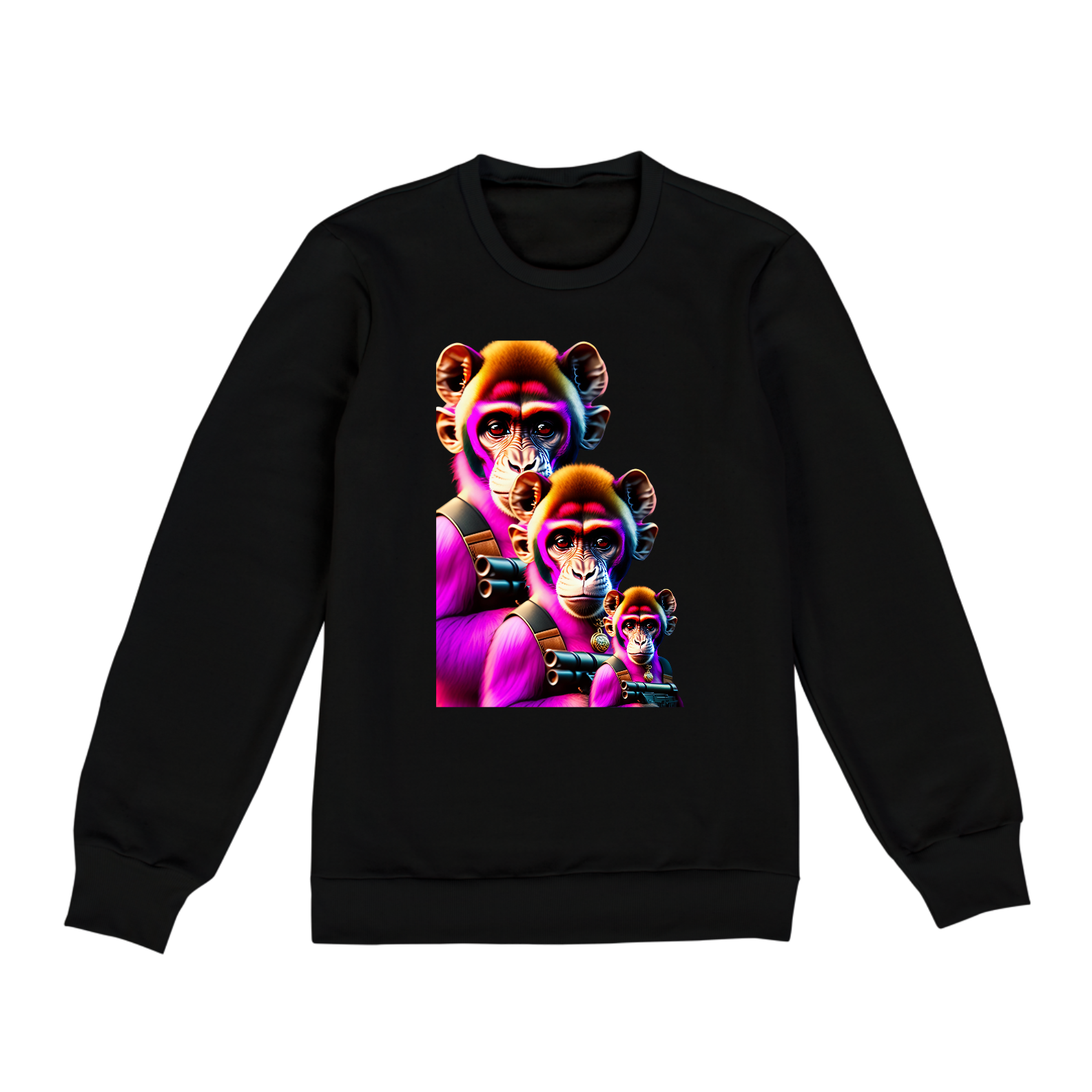 Moletom Quality Fechado macaco rosa R$142,23 em