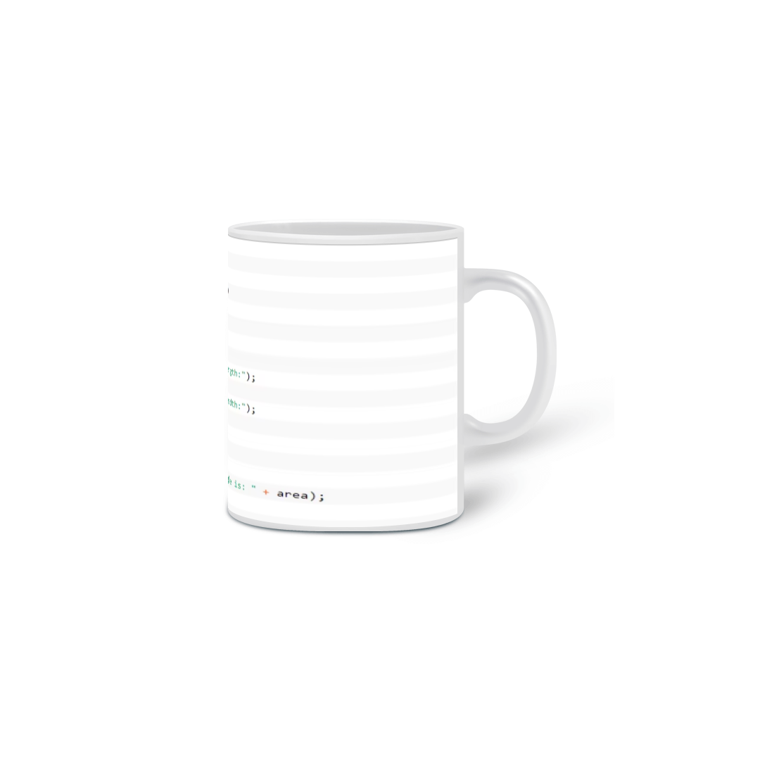 Caneca caneca personalizada - código java R$39,89 em