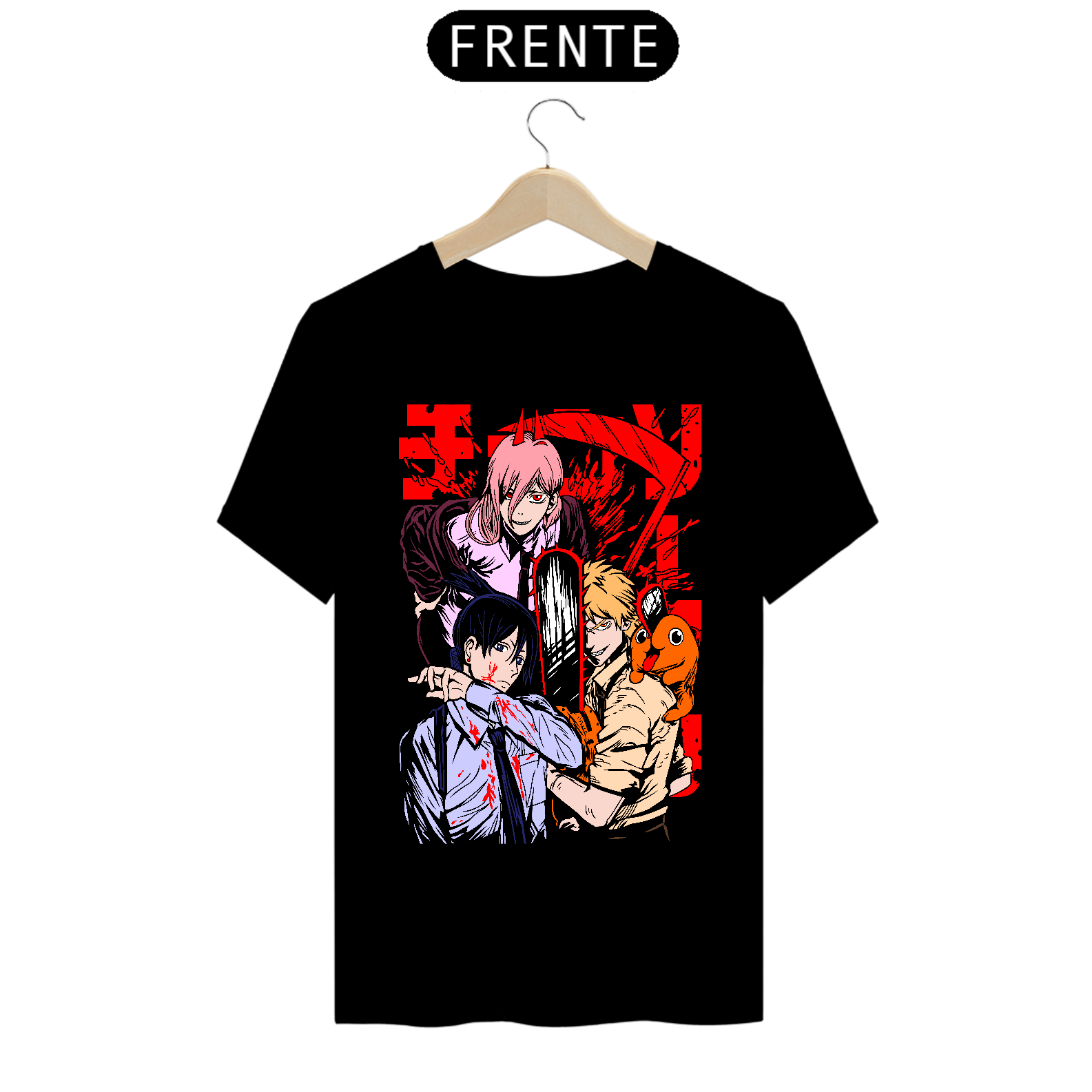 T-Shirt Prime CAMISETA DPA - CHAINSAW MAN em Start