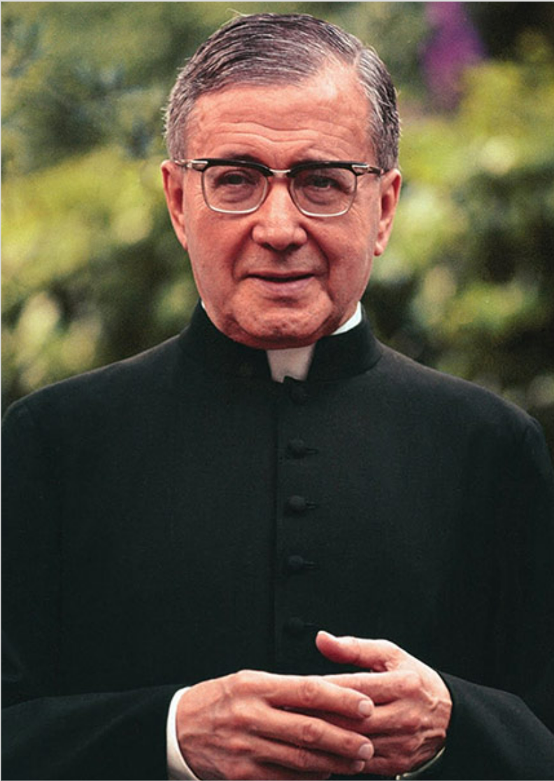 Poster Retrato São Josemaria Escrivá em Veneratio - Arte Católica