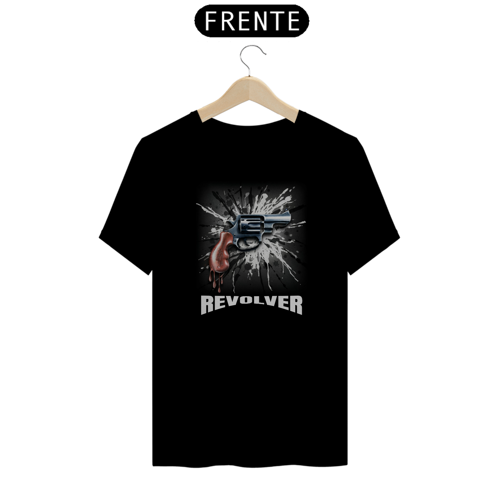 T-Shirt Classic revolver 1 em Style Tactical