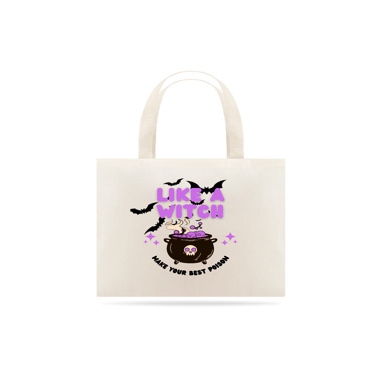 ECO BAG GRANDE Eco bag like a witch R$49,90 em ESOTERIA.ART - Vista sua fé