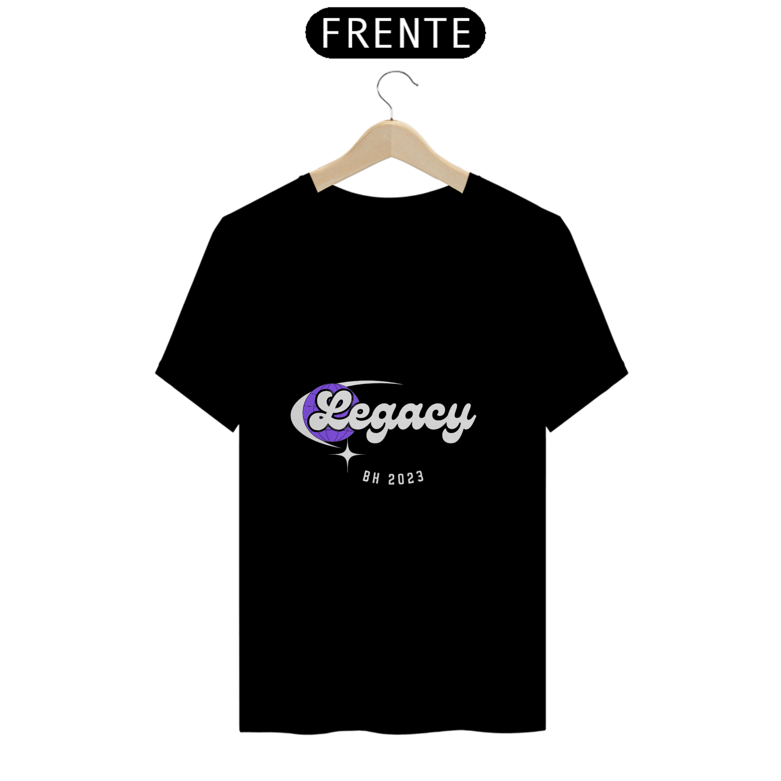T-Shirt Classic Camiseta - Legacy Vintage Black em Legacy Wear