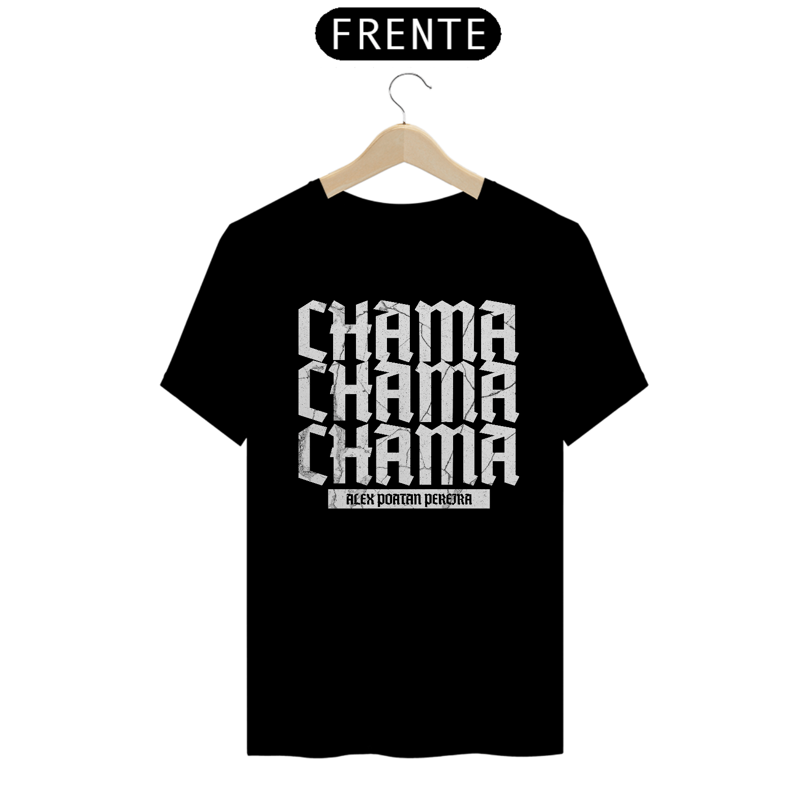 T-Shirt Classic Camiseta Chama Alex Poatan Pereira em