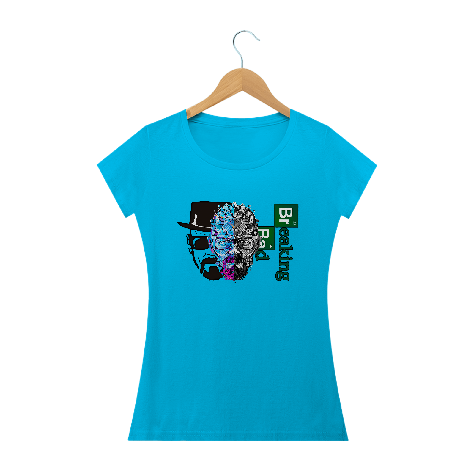 Baby Long Classic Baby Look Breaking Bad R$70,00 em