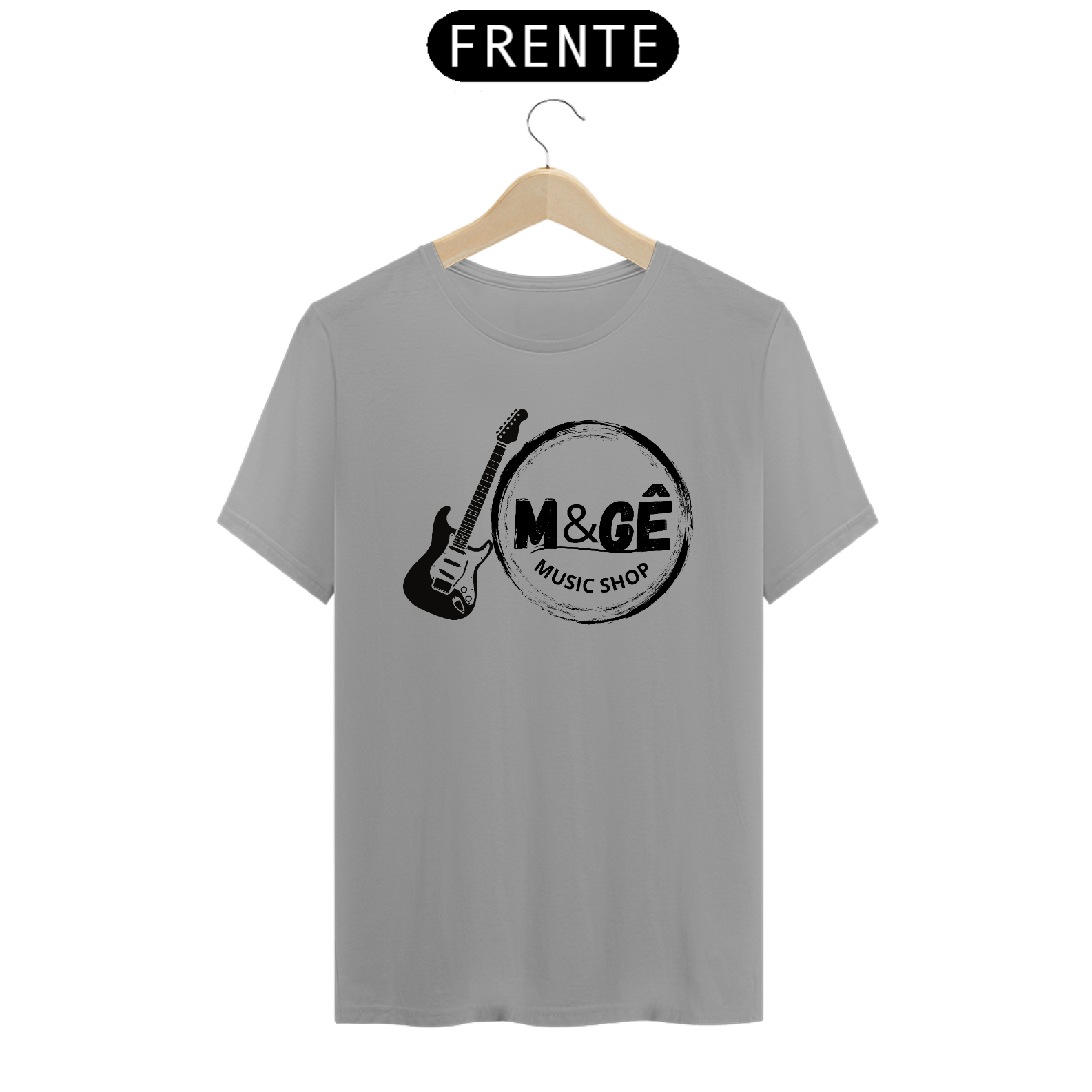 T-Shirt Quality M&GÊ Logo Preto em