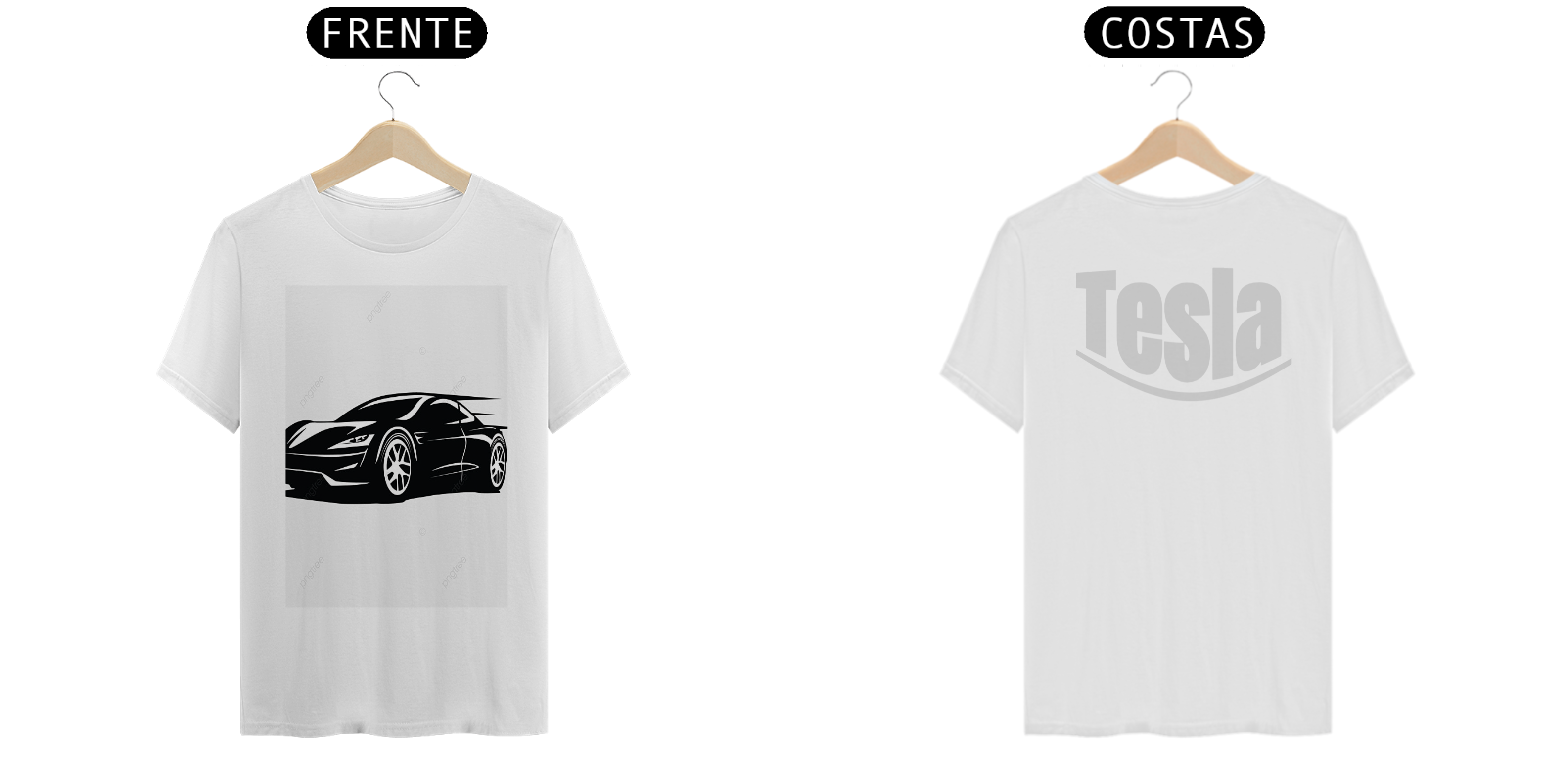 T-Shirt Classic camisa tesla em
