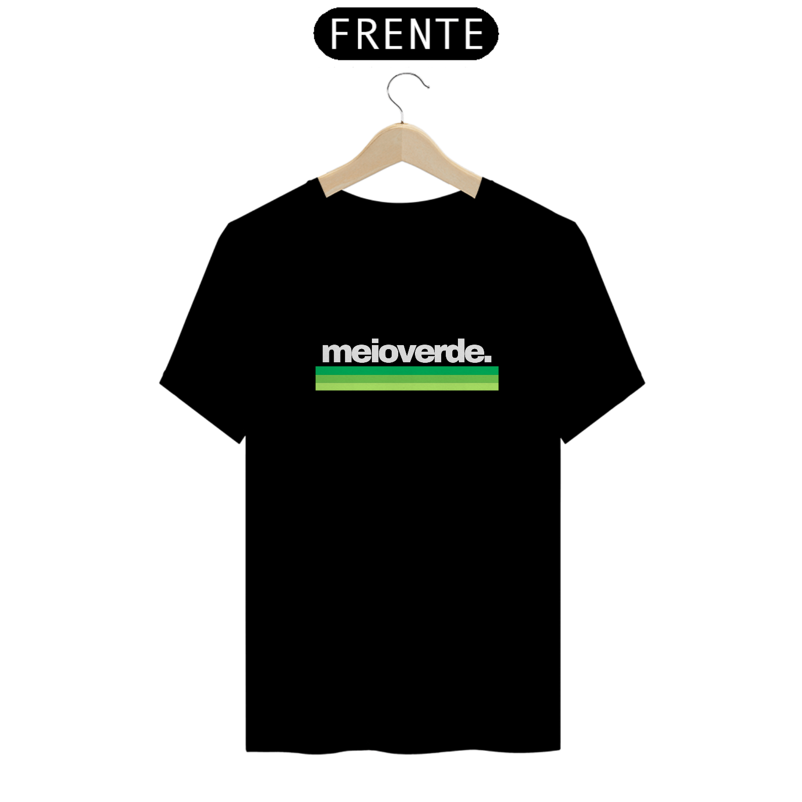 T-Shirt Classic Camisa Meio Verde V2 em Meio Verde