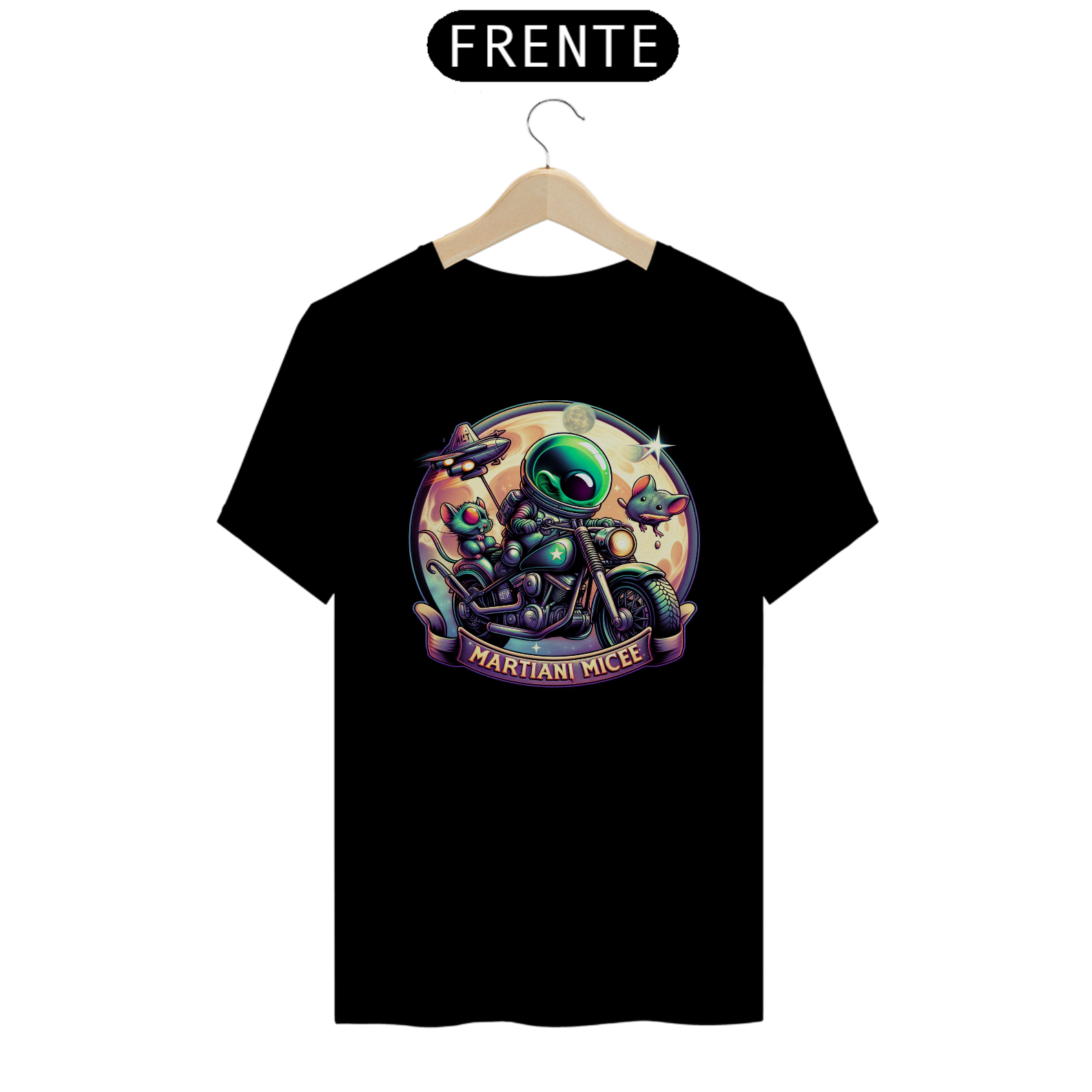 T-Shirt Classic Esquadrão Marte Hue Hue em