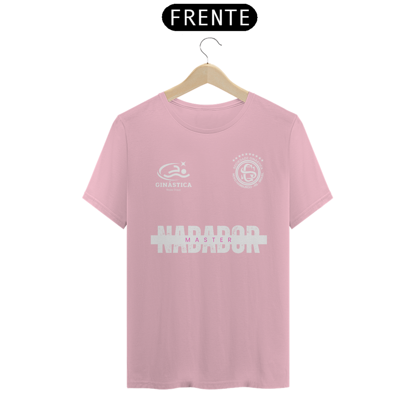 T-Shirt Classic Camiseta Nadador Master Rosa em