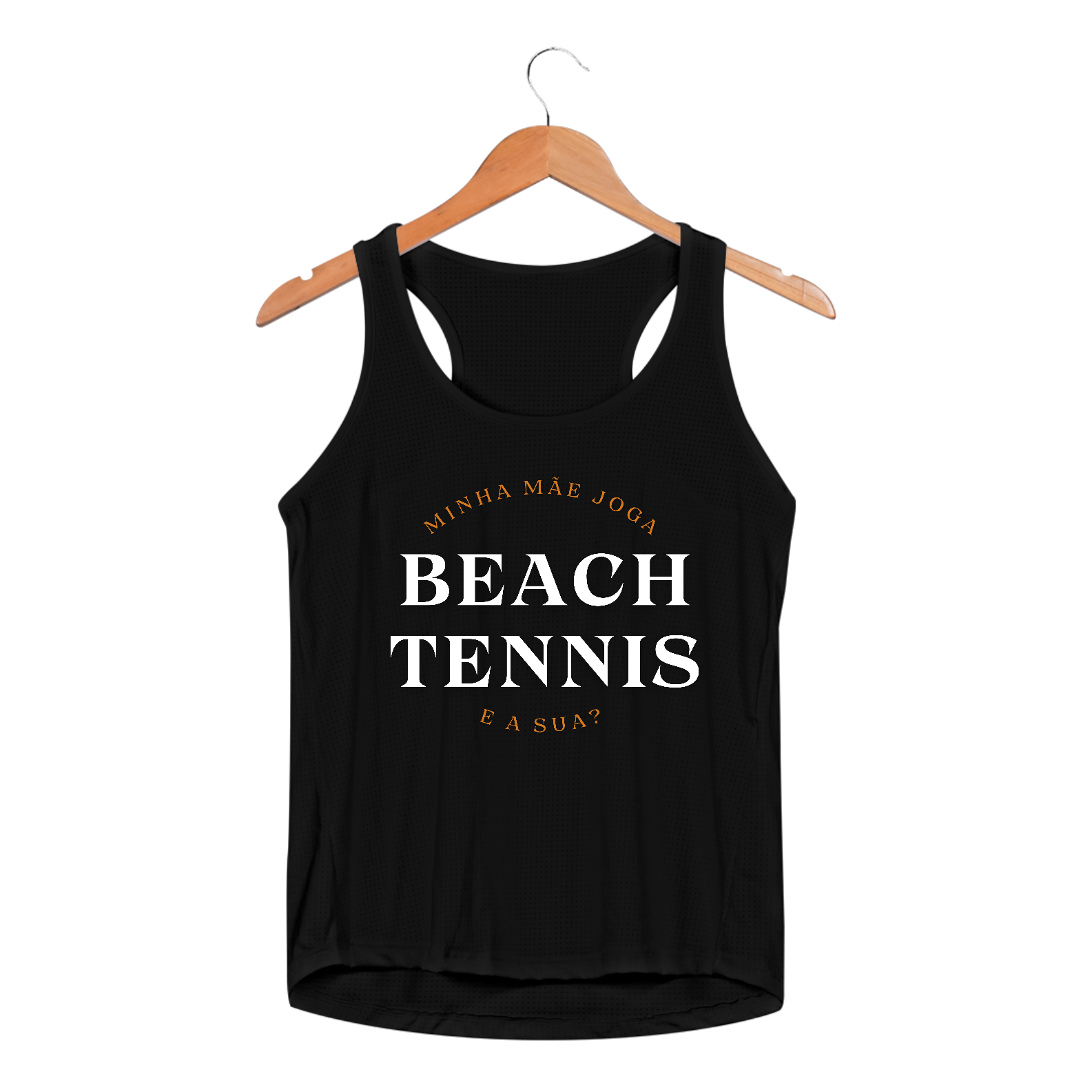 Regata Fem Sportv Dry UV Regata feminina Sport UV "Minha mãe Joga Beach ...