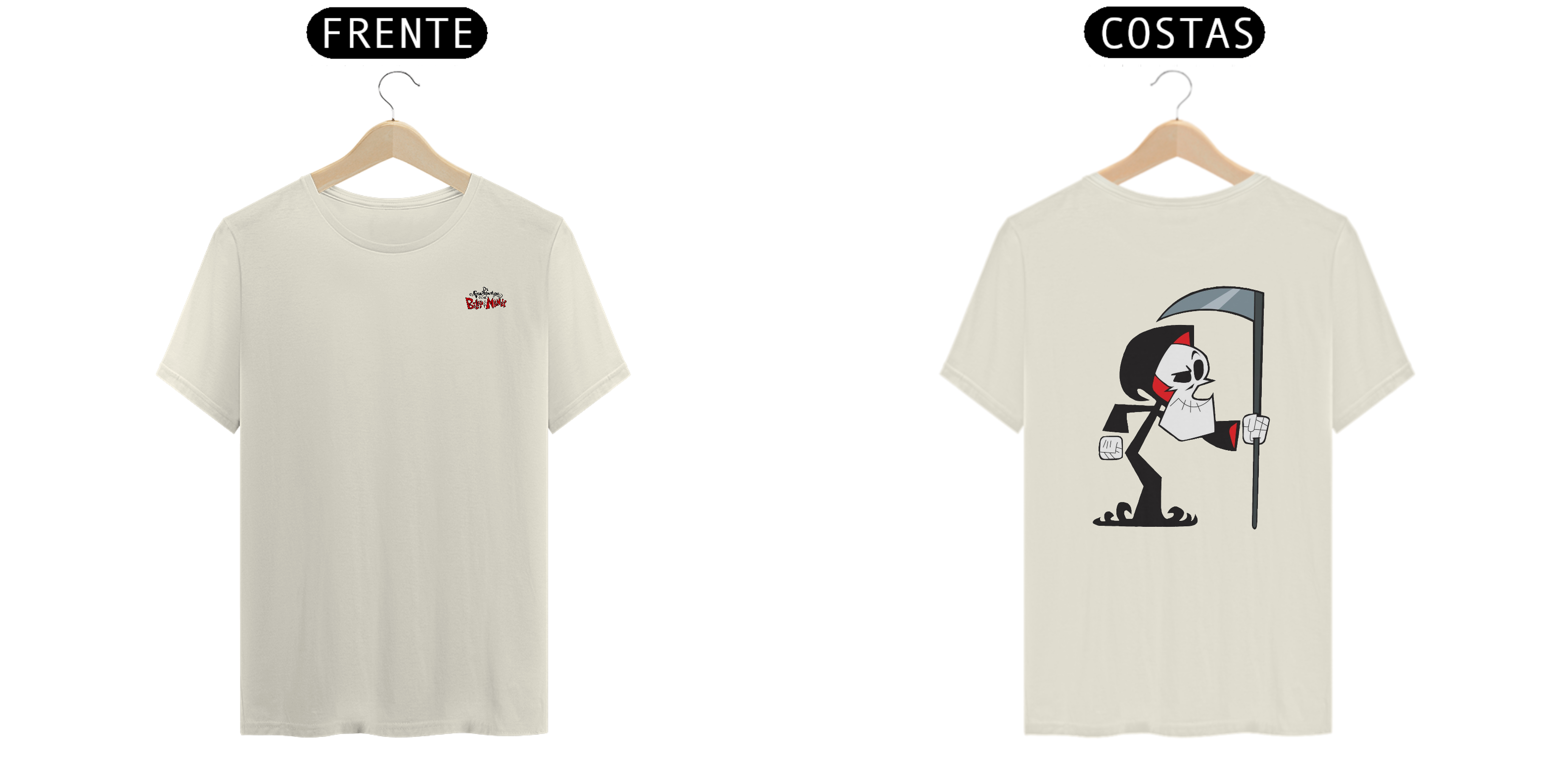 T-Shirt Pima Camisa the grim adventures of billy and mandy - Puro Osso ...