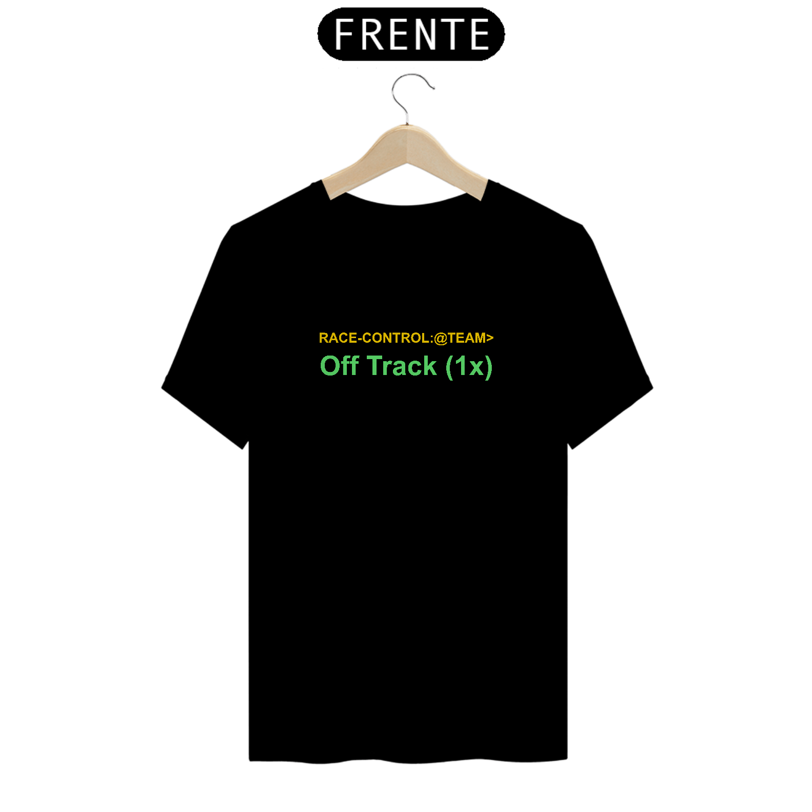 T-Shirt Quality Camiseta iRacing Off Track em TG RACING SHOP