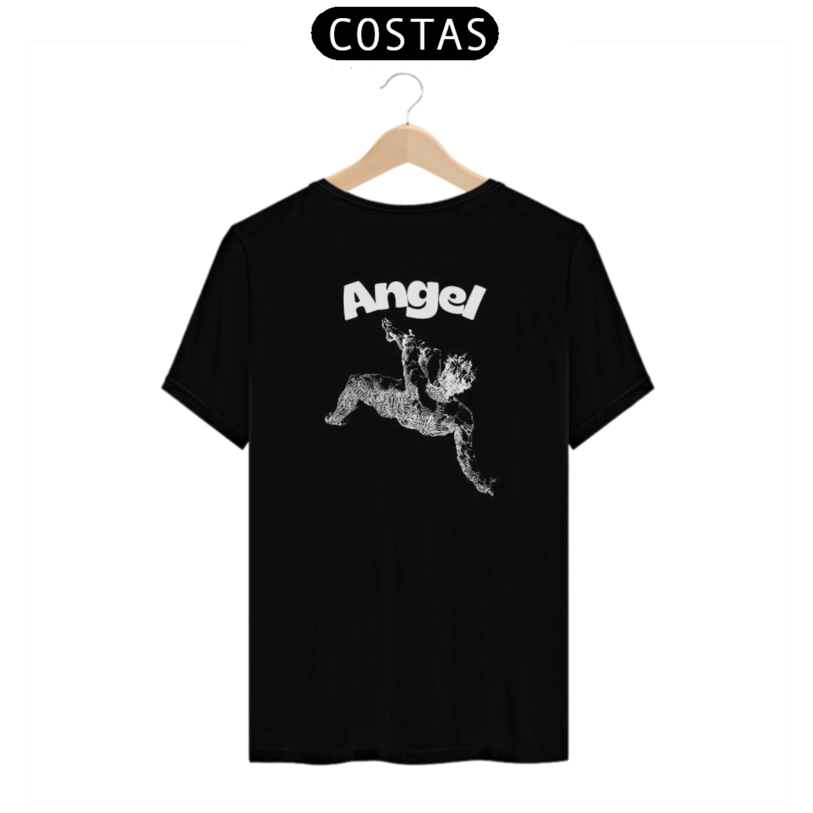 T-Shirt Pima Camisa Angel R$110,43 em Fashion Nizz