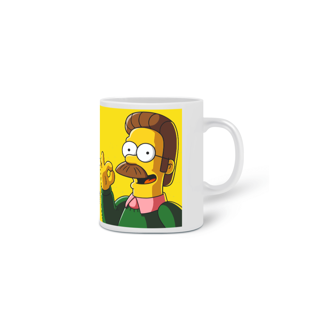 Caneca Os Simpsons - Fred Flanders R$50,39 em Universe Geek
