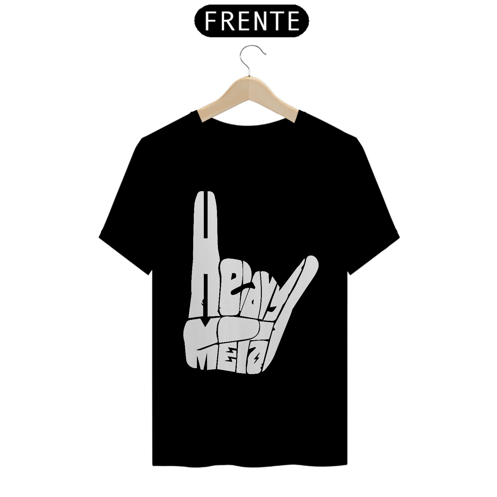 T-Shirt Classic Heavy Metal em Bunker Arcade