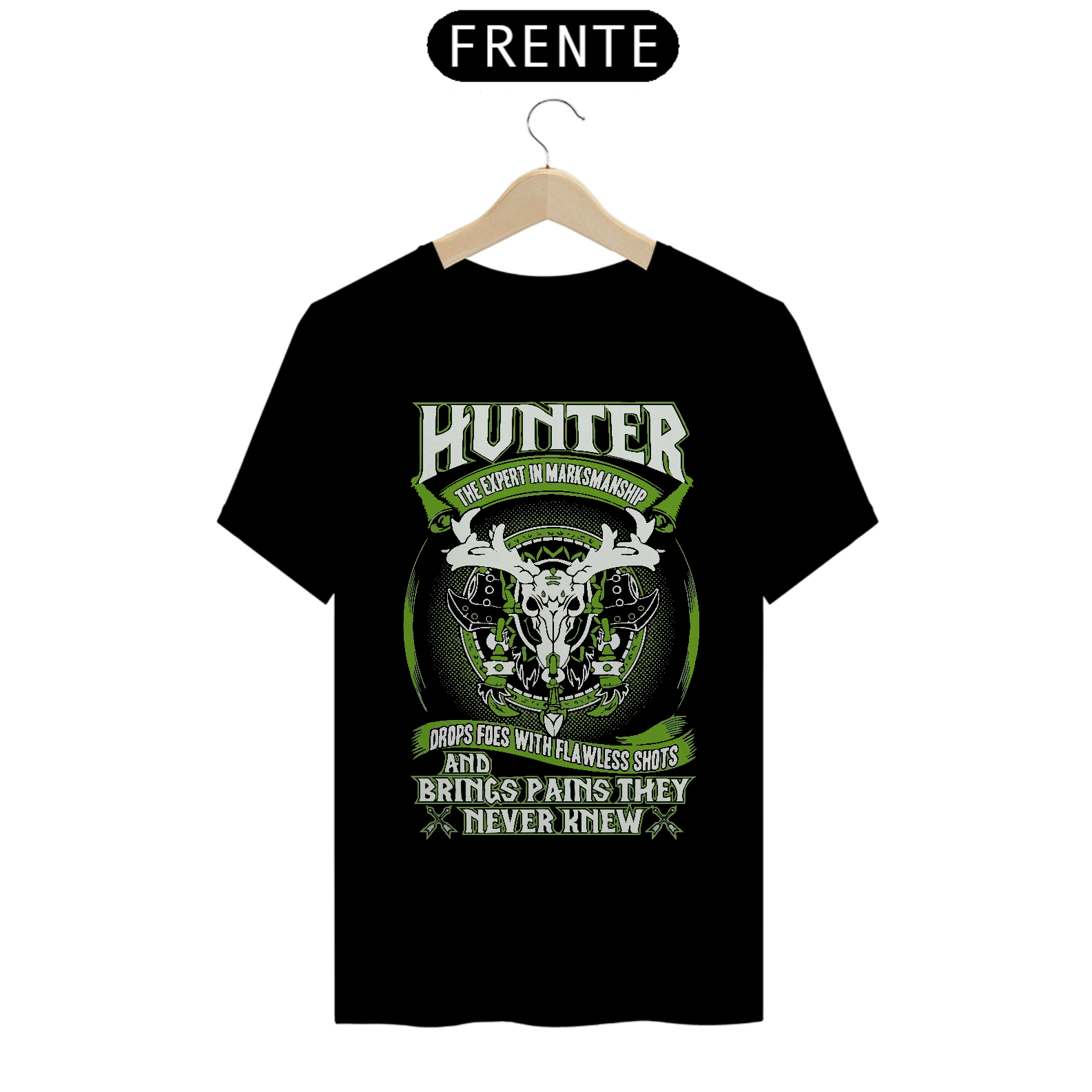 T-Shirt Classic Camiseta Hunter em Bunker Arcade