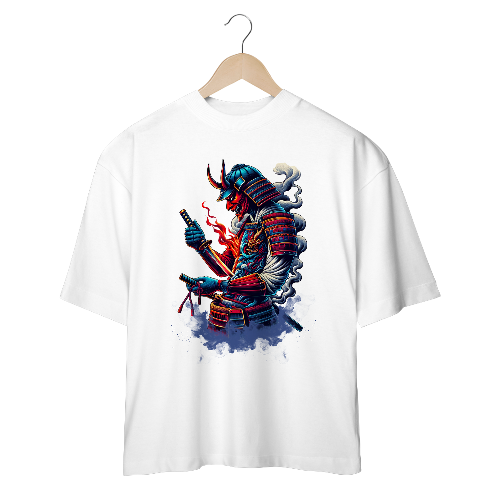 Camiseta Oversized Oversized Samurai R$135,00 em