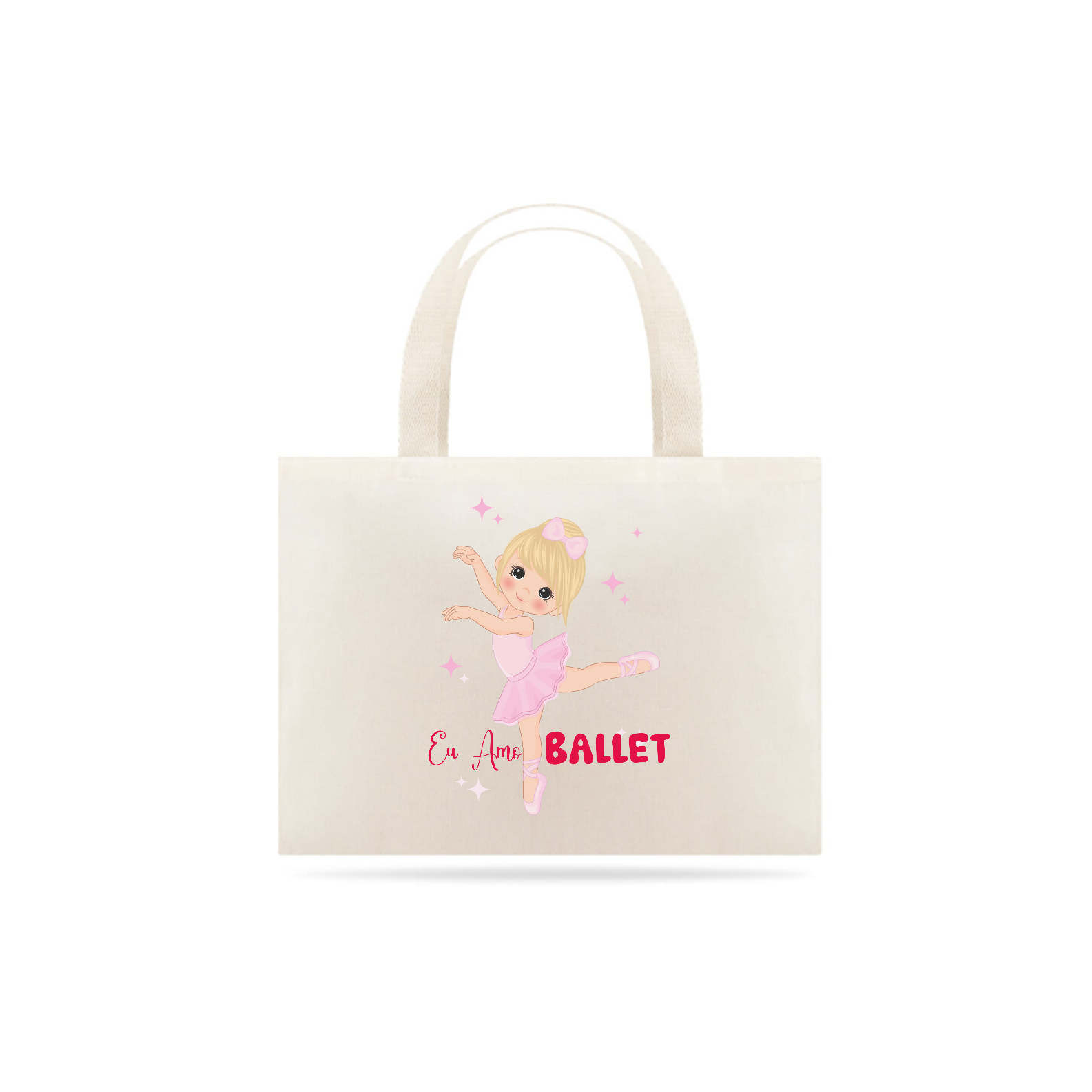 ECO BAG GRANDE Ecobag ballet R$45,99 em