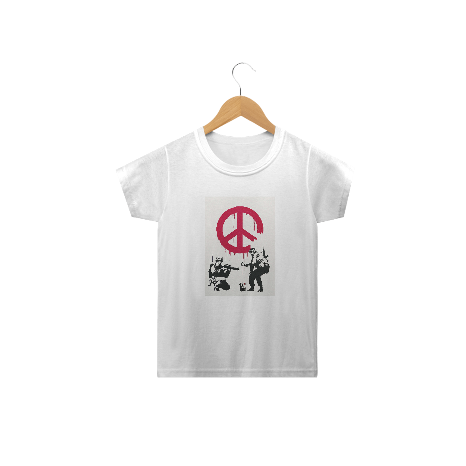 Classic Infantil Fragile Silence R$79,90 em Banksy