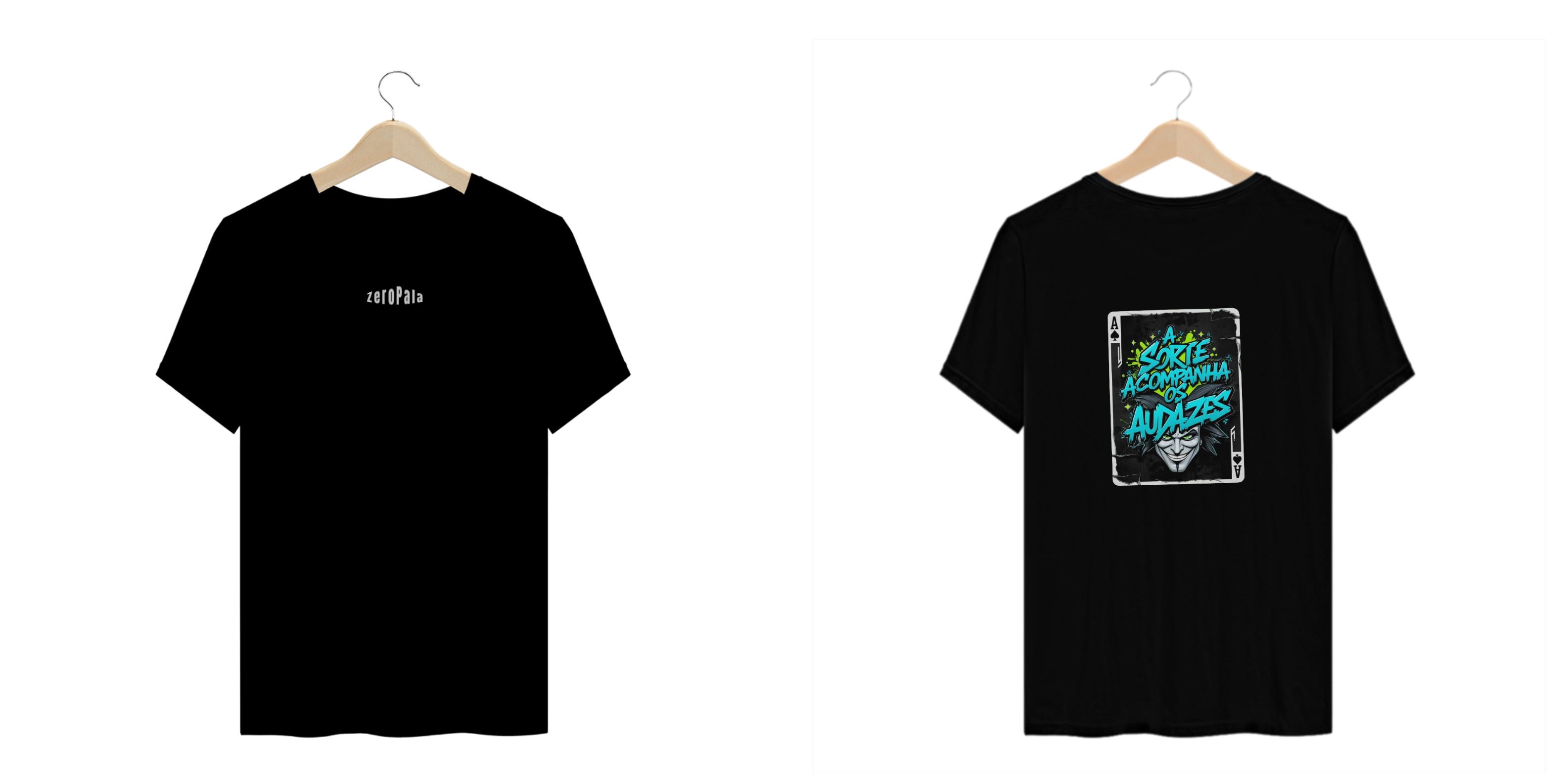 T-Shirt Plus Size Audazes R$114,13 em zeropala.oficial