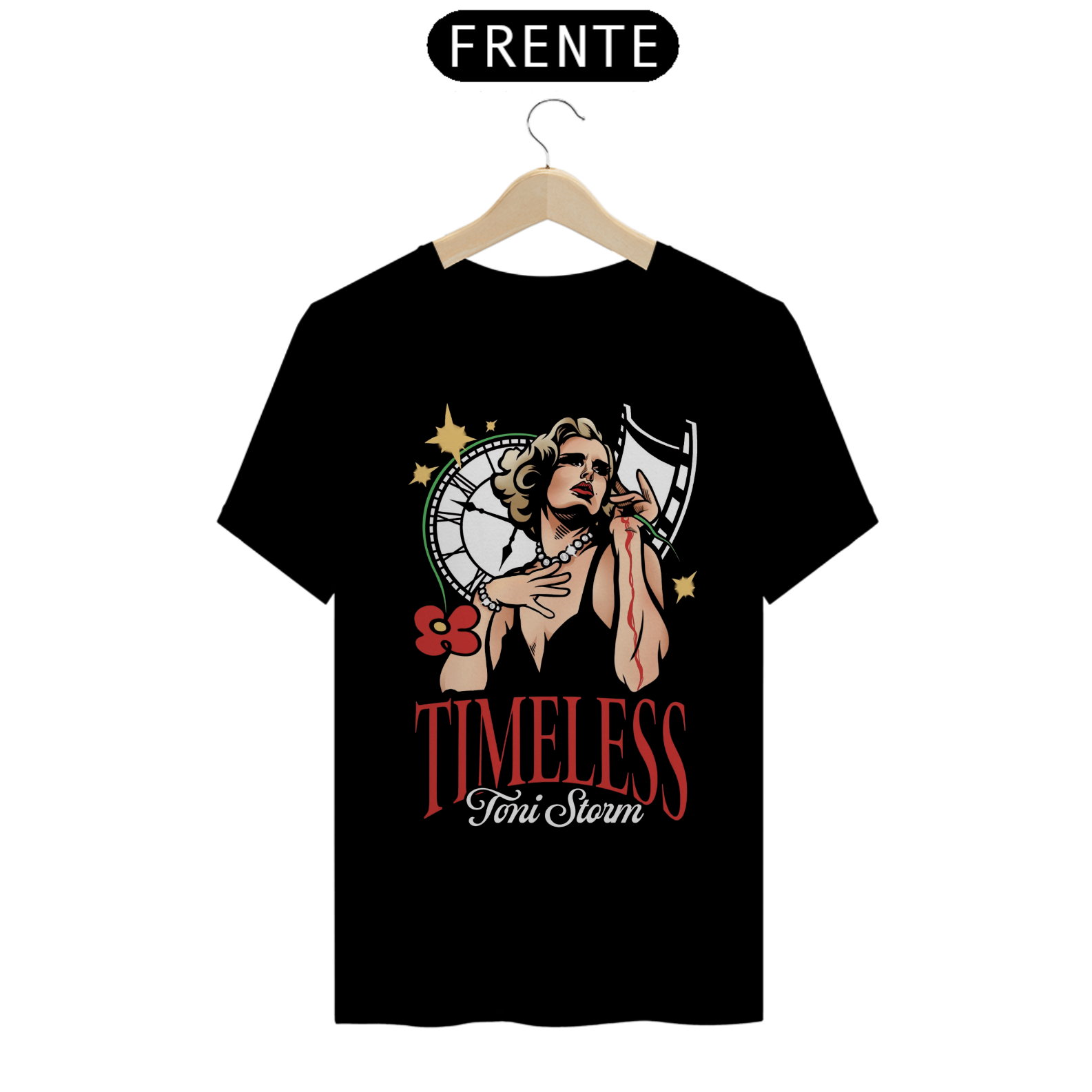 T-Shirt Classic Camiseta Toni Storm - Timeless Toni em ARTMOSFERA STORE