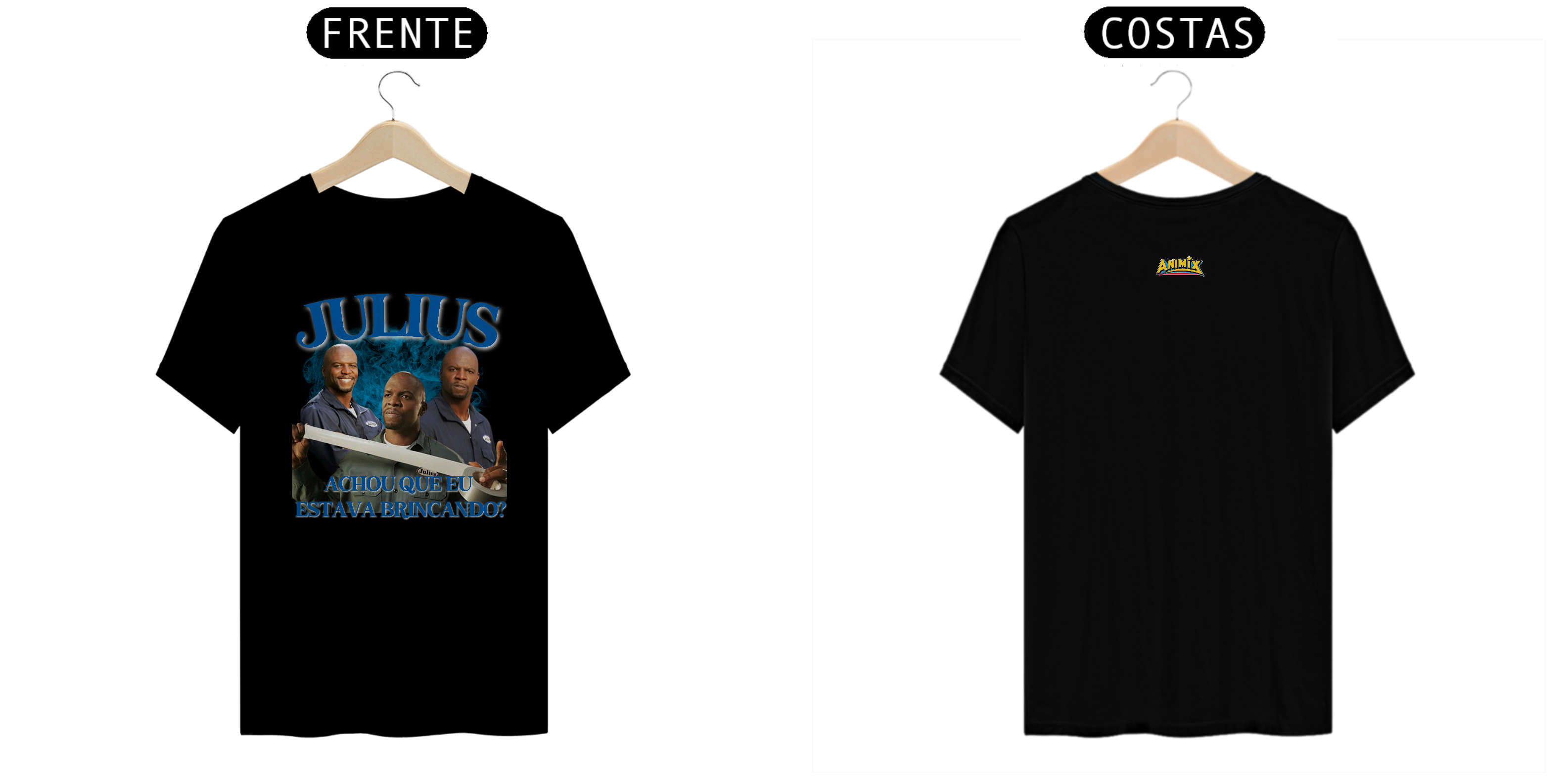 T-Shirt Quality CAMISETA - MEME | JULIUS em Animix Store