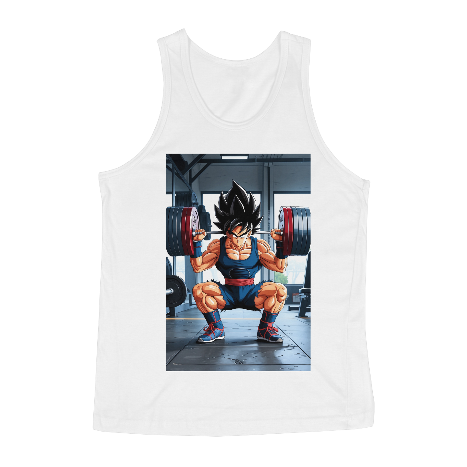 Regata Masculina Quality Fit Goku em popstreet