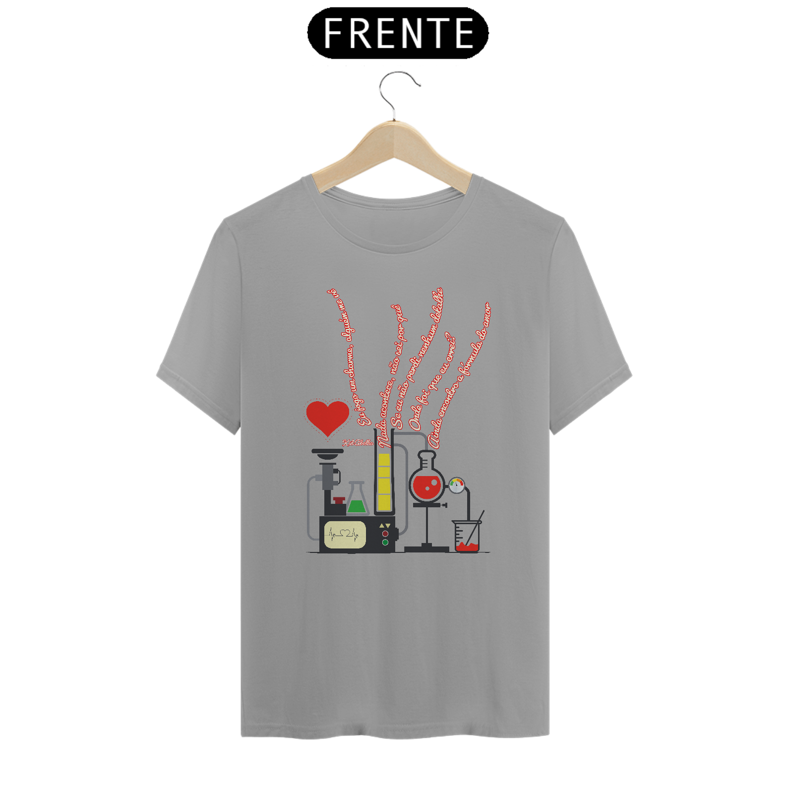 T-Shirt Quality Camiseta A FÓRMULA DO AMOR - KID ABELHA em Nas Antigas