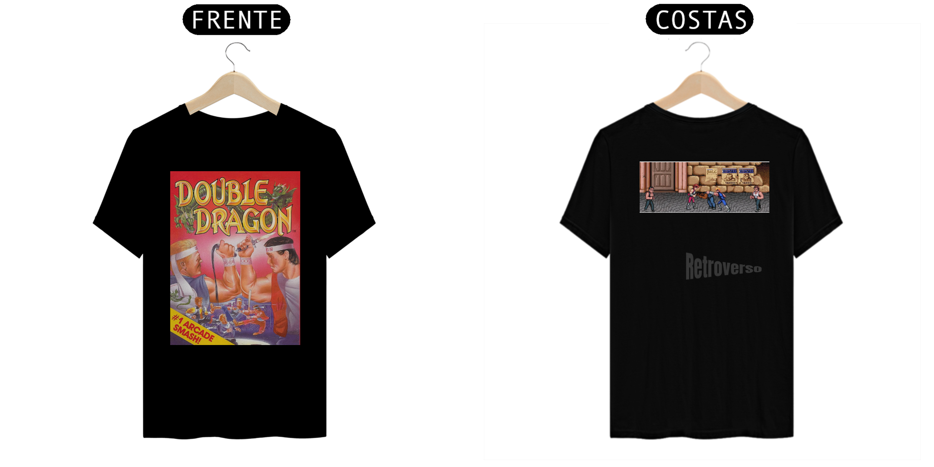 T-Shirt Prime T-Shirt Prime DOUBLE DRAGON em