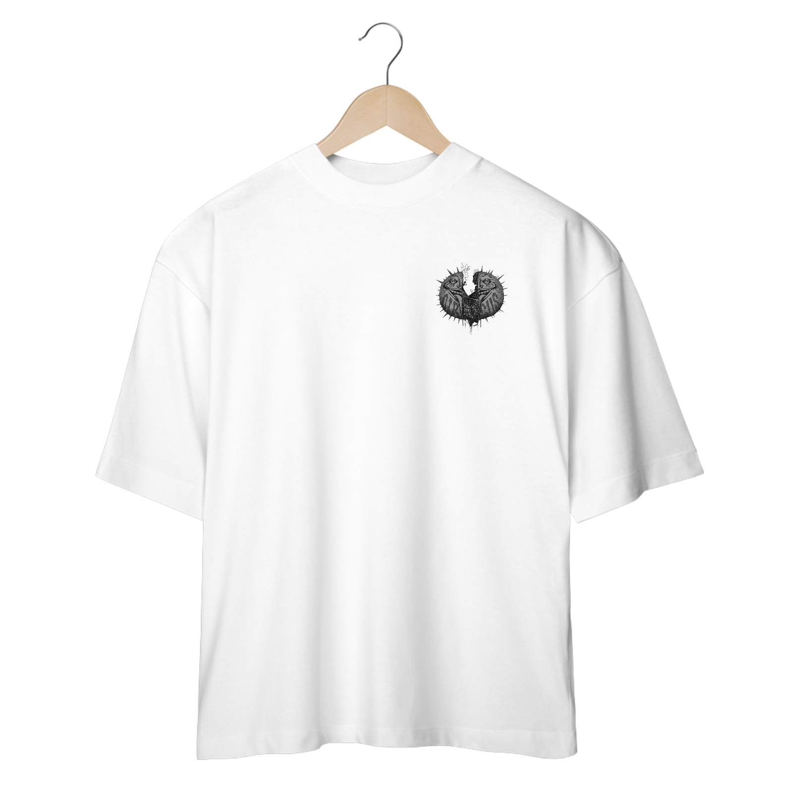 Camiseta Oversized Caisa Overside Circus R$125,00 em FREENZY