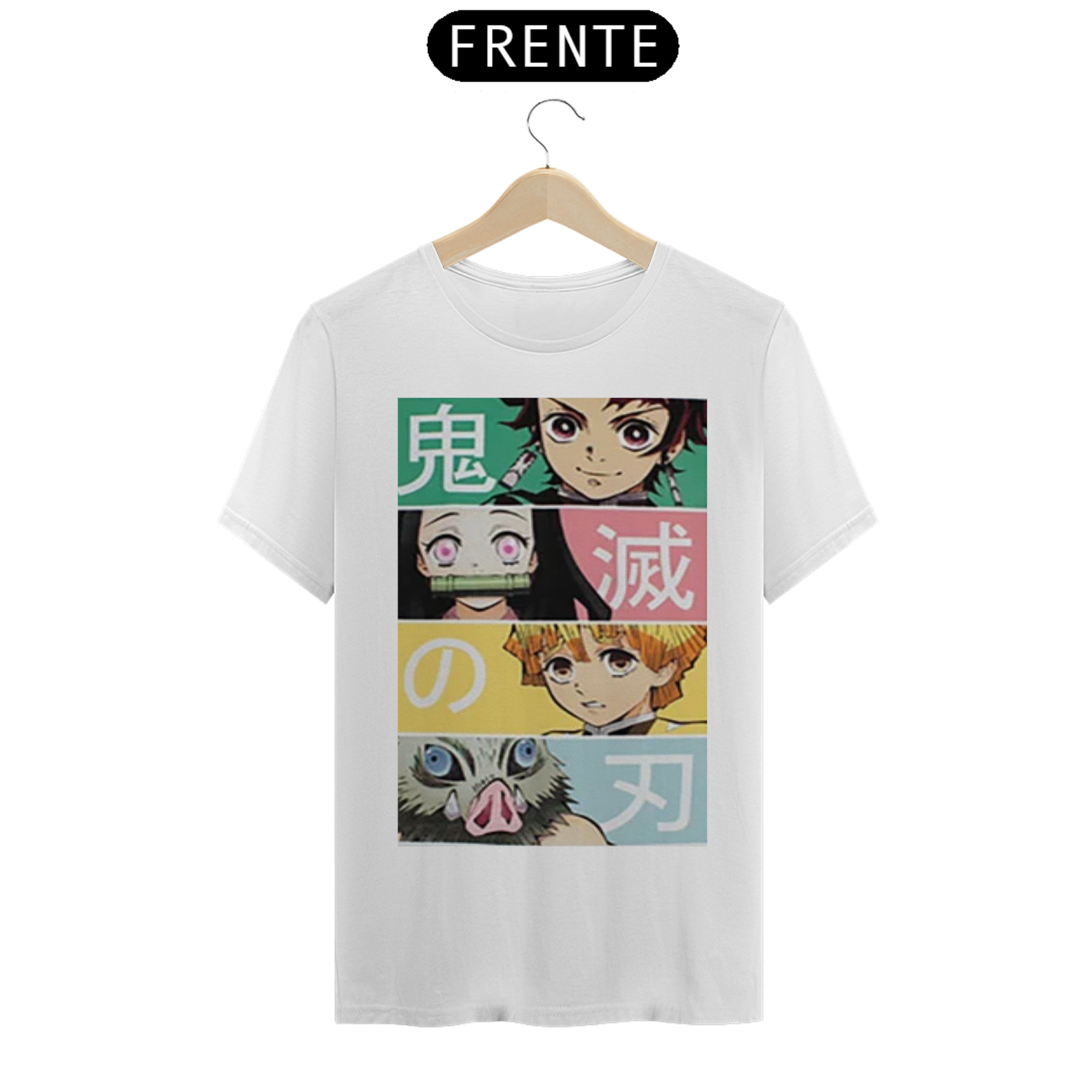 T-Shirt Classic CAMISETA COLEÇÃO KIMETSU NO YAIBA - TANJIRO, NEZUKO ...