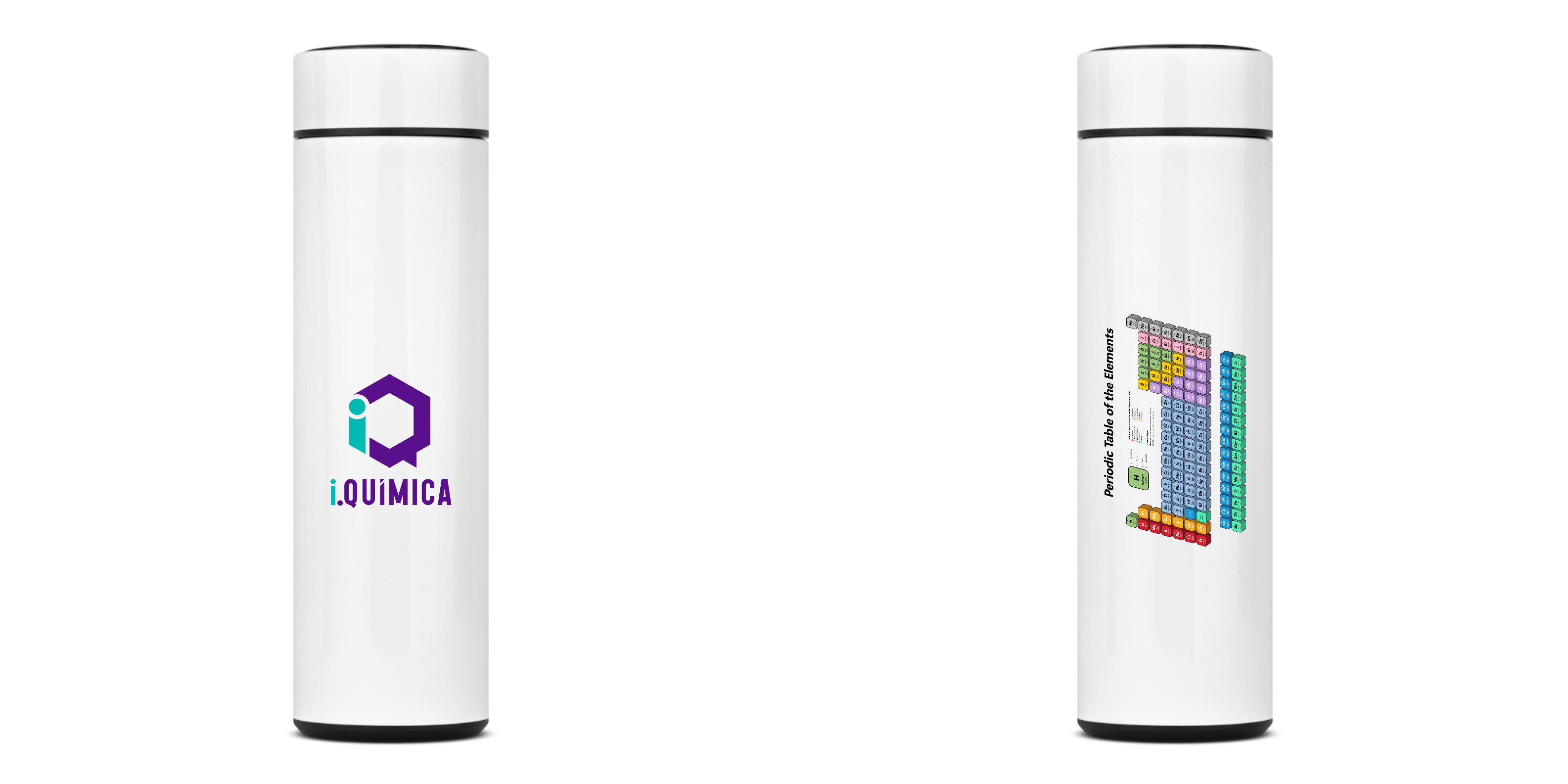 Garrafa Térmica Garrafa térmica iquímica tabela colorida R$75,25 em ...