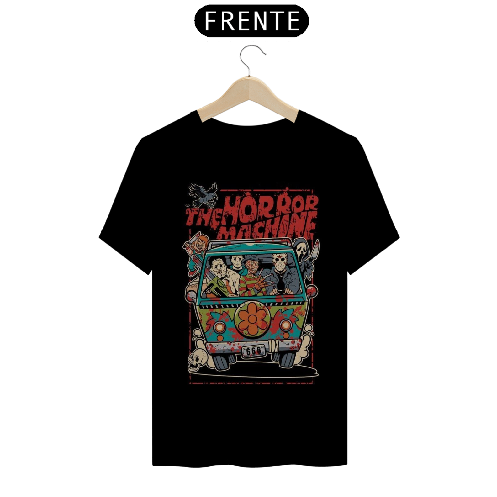 T-Shirt Classic Camiseta "The Horror Machine" em