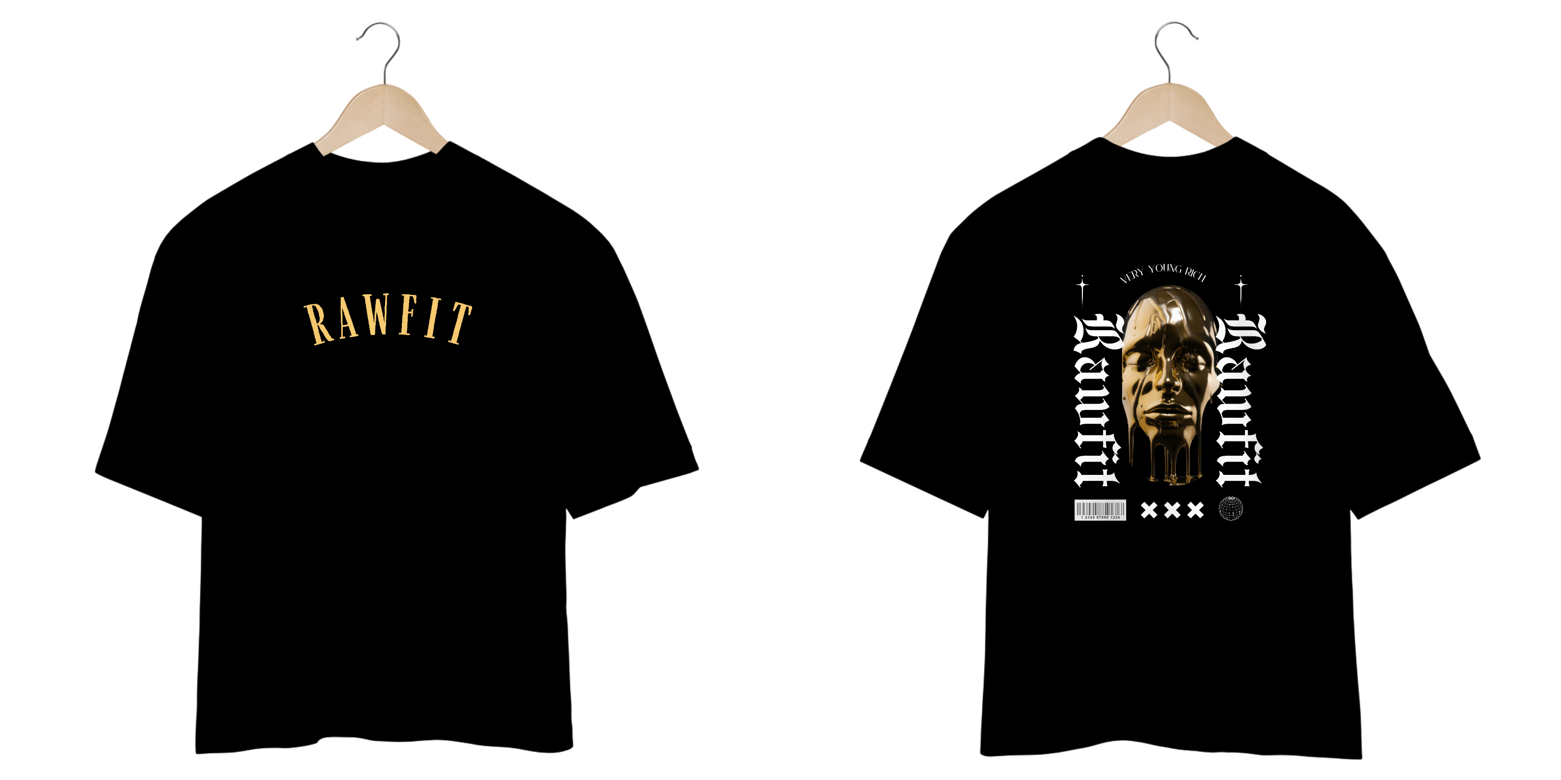 Camiseta Oversized Camisa PROERD Rawfit R$155,54 em