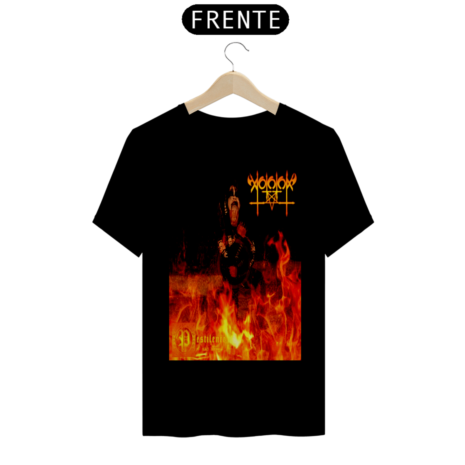 T-Shirt Classic Camiseta Vothana - USA em Wolfen Blood Records