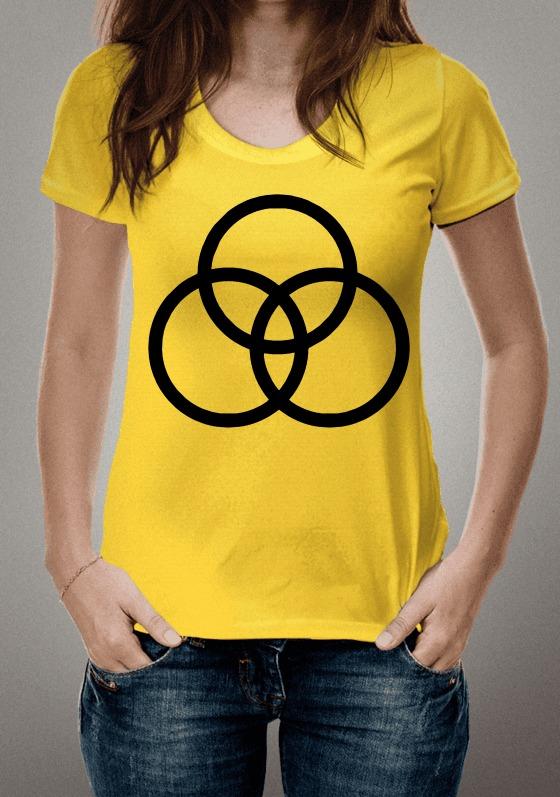 T-Shirt Estonada led zeppelin rings em rockgeektshirt