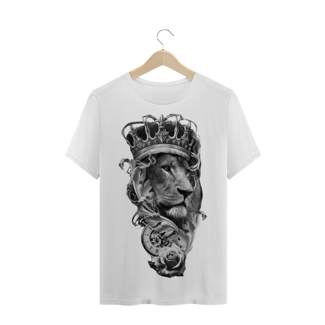 T-Shirt Quality King Lyon em