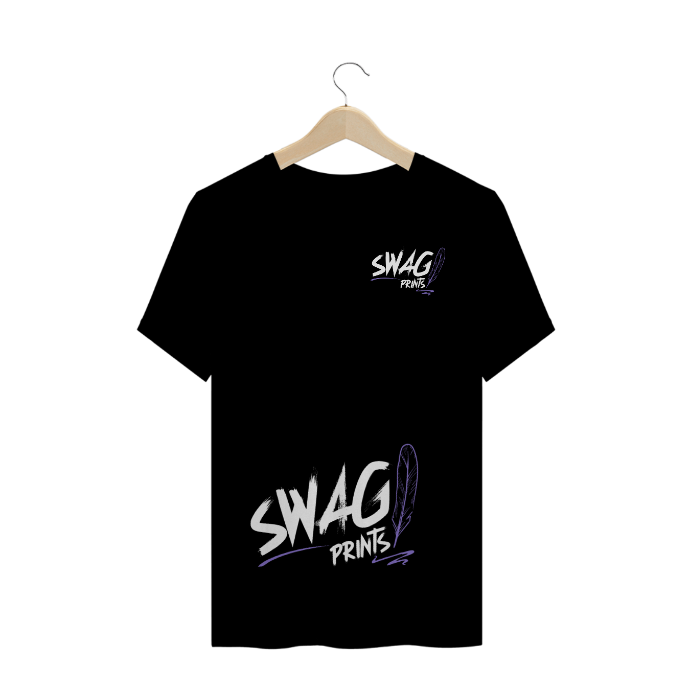 T-Shirt Prime Camiseta Swag Logo - preta em Camisetas de Rap