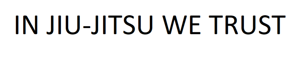 we trust